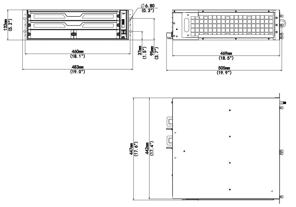 3U视频综合平台扩展柜 FB-A90-3U - 宇视科技