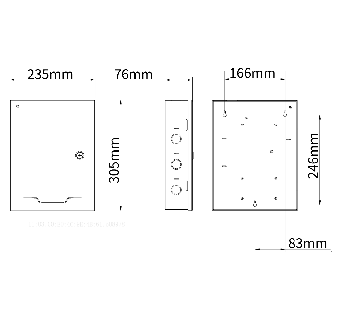 双门门禁控制器 ER-SR22-ZD - 宇视科技
