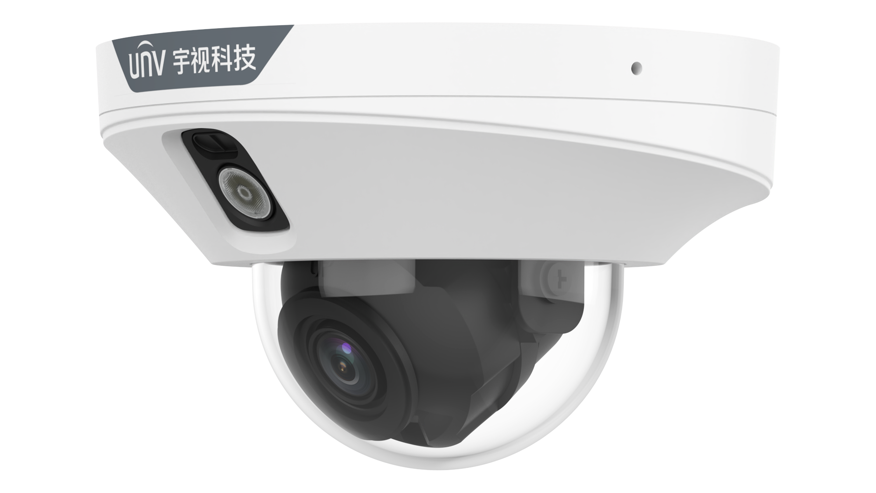 IPC353I-FW-PAEKCF20-TK1-V1-DT 【电瓶车检测系列】300万电梯TOF双光警戒蝶形半球网络摄像机 - 宇视科技